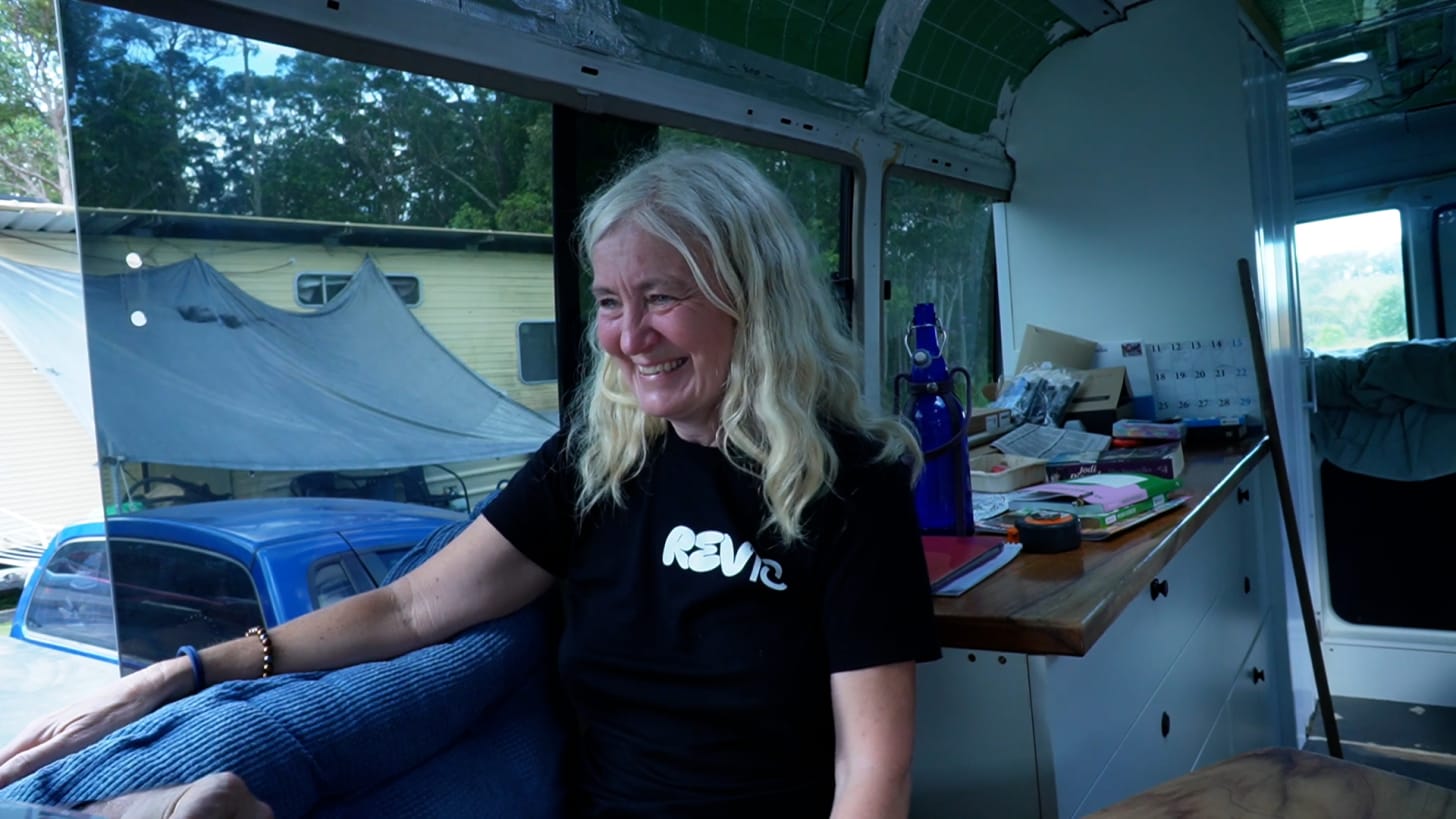 Angela's Exodus & Michael's Odyssey. The People of The Australian Freedom Movement - Cafe Locked Out