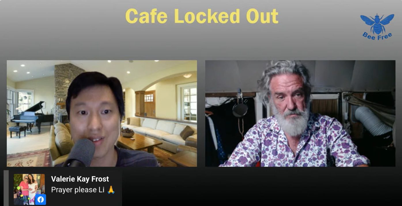 Li, and his plan to save us from the collapsing World - Cafe Locked Out